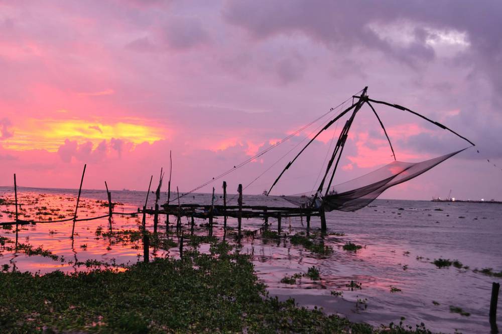 Chinese fishing nets Cheenavala - Landmark in Kochi Feb 2025 | ExploreBees