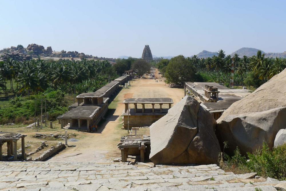 Hampi Bazaar or Virupaksha Bazaar Hampi Tickets, timings, offers Oct ...